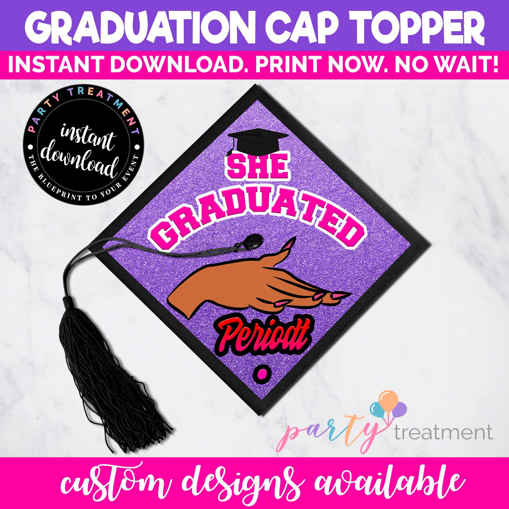 Graduation Cap Designs For Girls