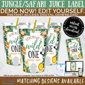 Jungle Food Tent Card, Safari Food Tent Card, Jungle Name Card, Safari ...