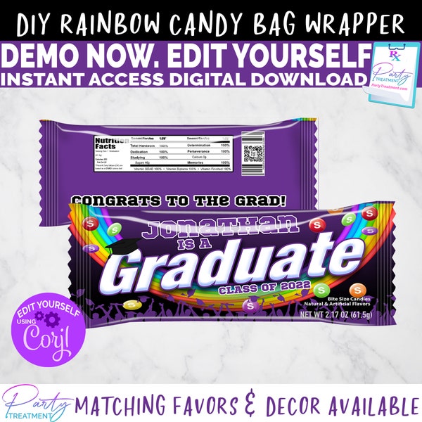 Rainbow Graduation - Etsy
