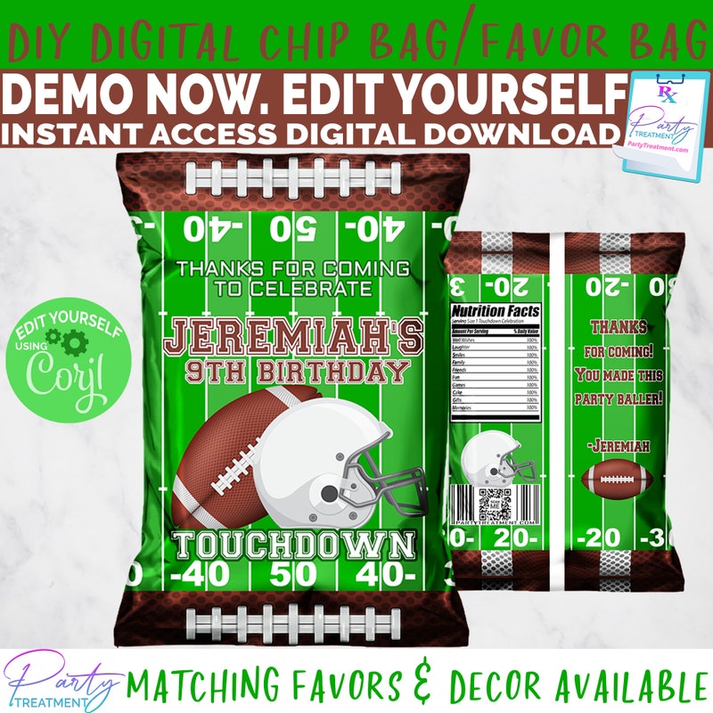 Football Themed Gift Bag - 60+ Gift Ideas for 2025