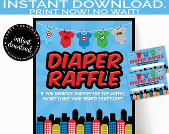 Superhero Baby Shower | Etsy