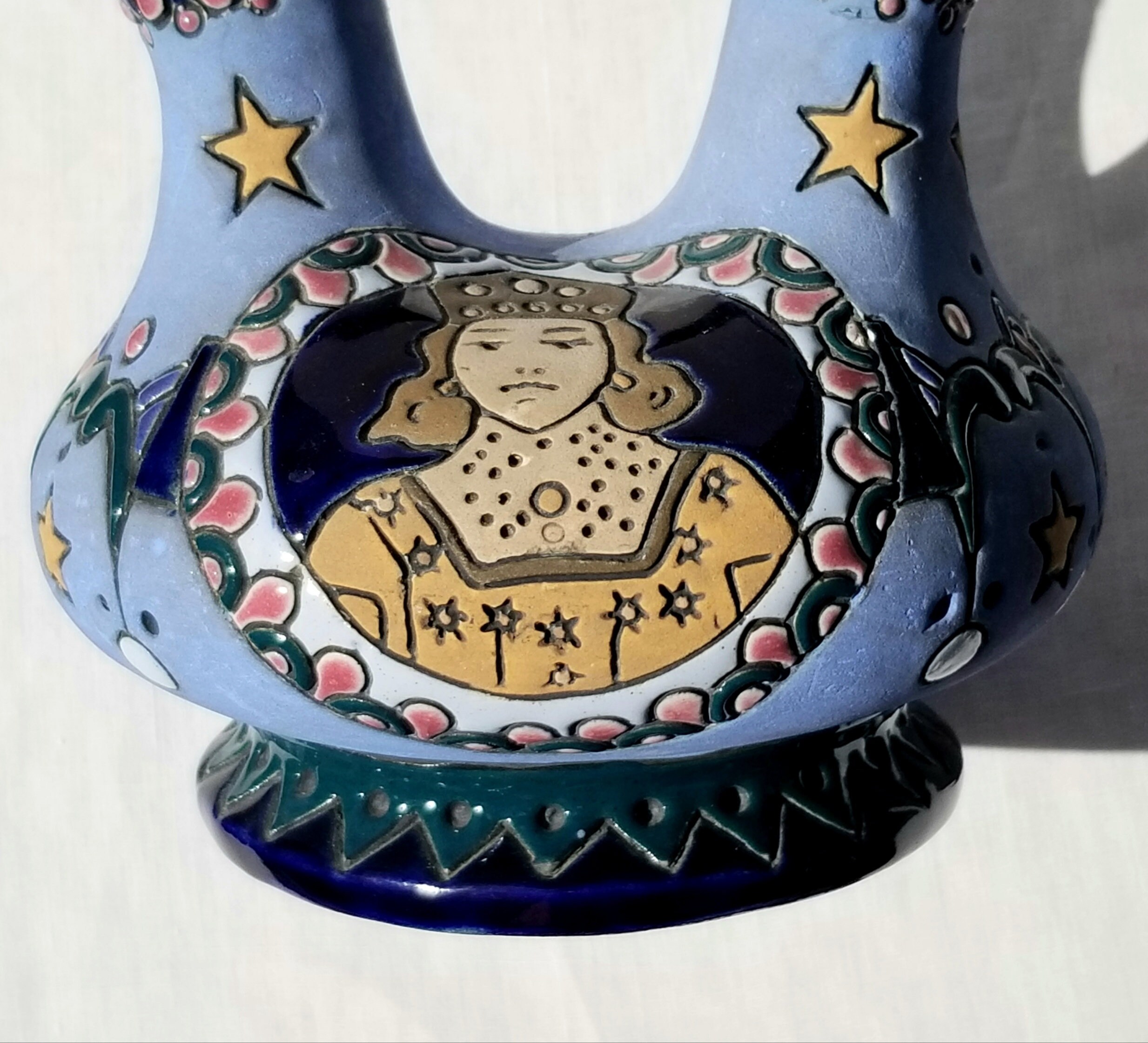 Vintage, Amphora Vase, Czechoslovakia, Circa 1920, Figurative and Deco ...