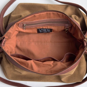 Suede Leather Bag - Soft Leather Bag - Slouchy Leather Bag - Shoulder ...