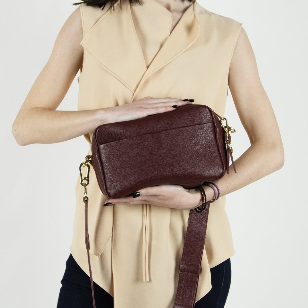 Red Leather Purse Small Leather Bags for Women Red Leather Bag ...