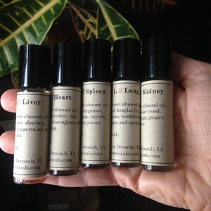 5-element Perfume Blends Aromatherapy Essential Oil Blends - Etsy