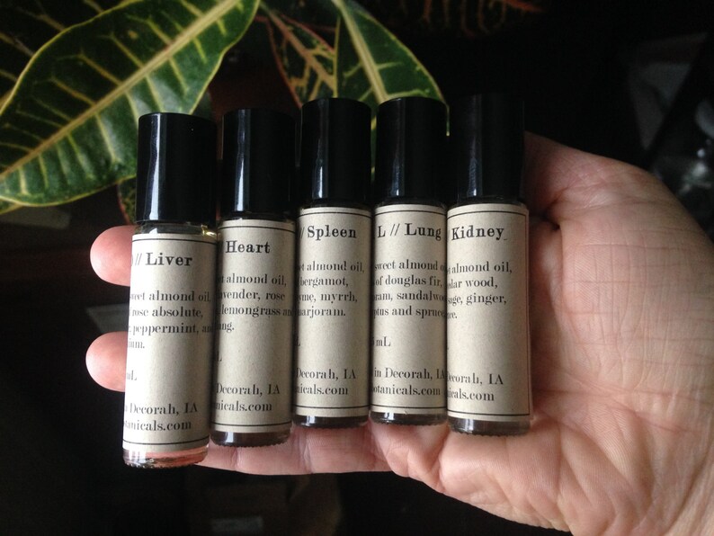 5-element Perfume Blends Aromatherapy Essential Oil Blends - Etsy