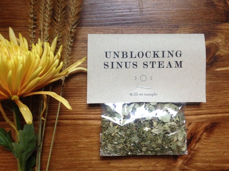 SAMPLE // UNBLOCKING Sinus Supporting Steam Eucalyptus and - Etsy