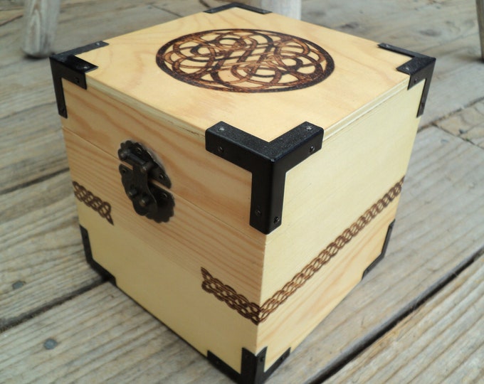 Wooden Celtic Knot Jewelry Box - Etsy