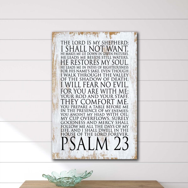 Psalm 23 Svg - Etsy