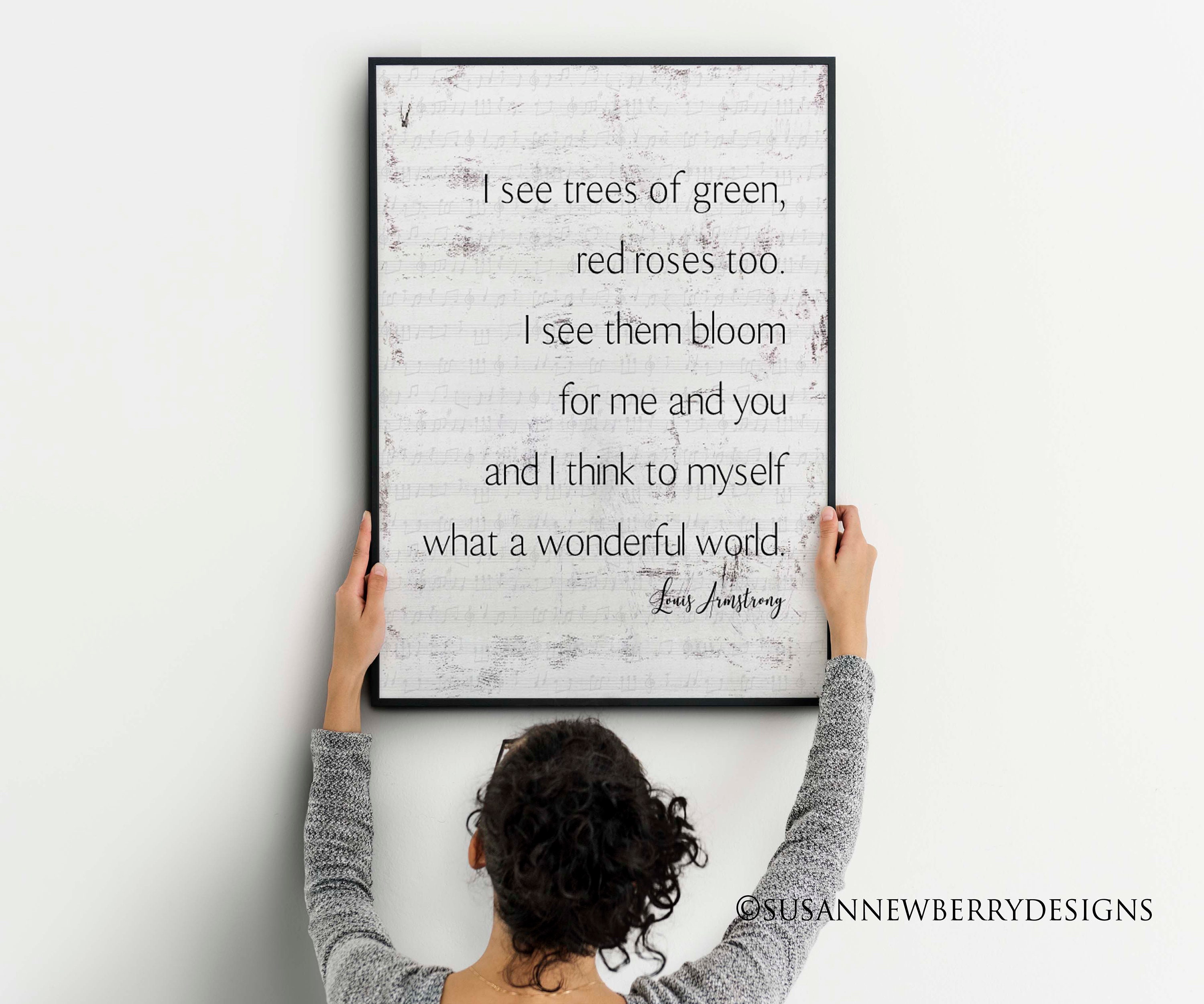 I See Trees of Green, Red Roses Too - What a Wonderful World ...