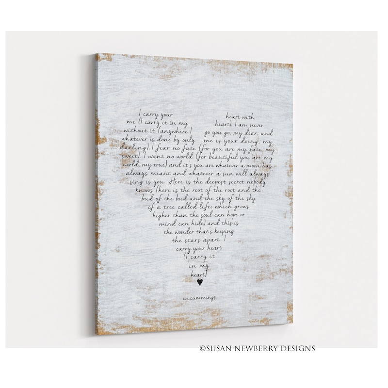 Ee Cummings Poem - Etsy