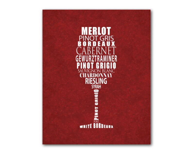 Wine Names Typography Wall Art PRINT OR CANVAS Unique Gift For Etsy wine-names-typography-wall-art-print-or-canvas-unique-gift-for-etsy