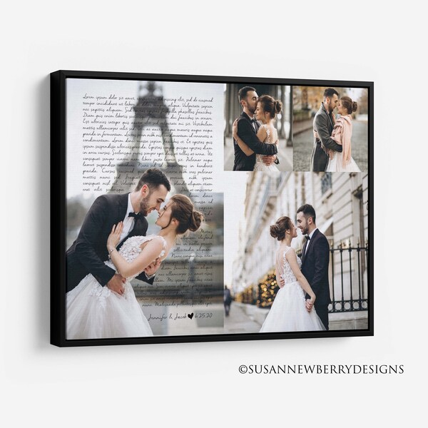 Wedding Collage - Etsy