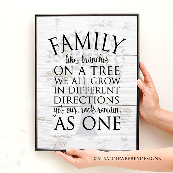 Family Like Branches - Etsy