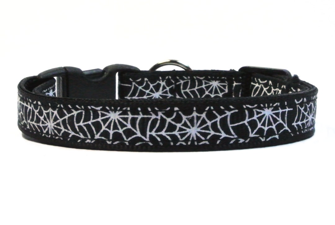 The Spiderweb Halloween Breakaway Cat Collar - Etsy