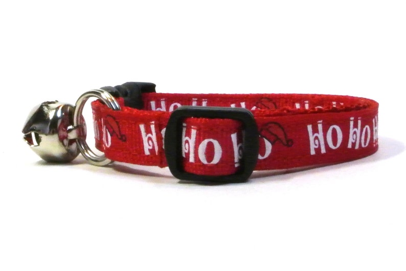 The Hohoho Christmas Breakaway Cat Collar - Etsy