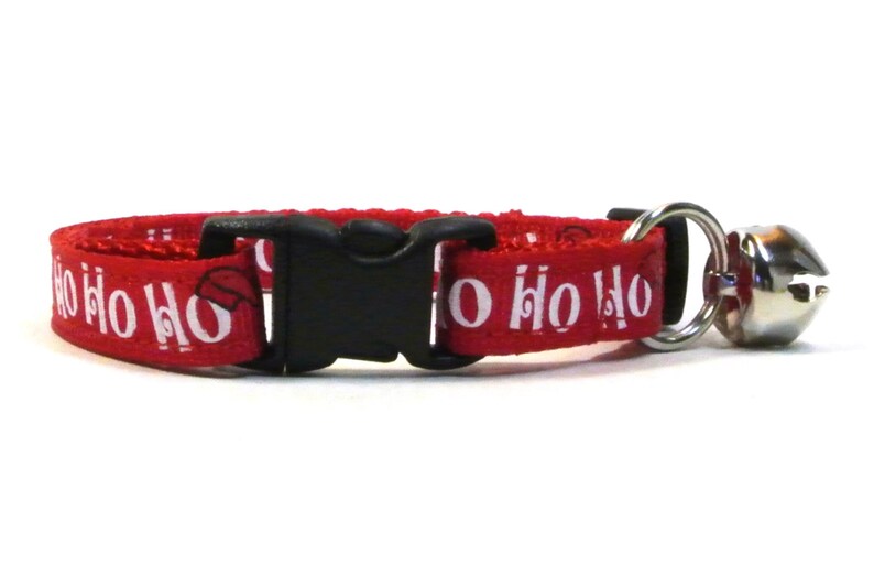 The Hohoho Christmas Breakaway Cat Collar - Etsy