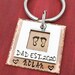 Personalized Gift for Dad, New Dad Gift, Keychain for Dad From Kids ...