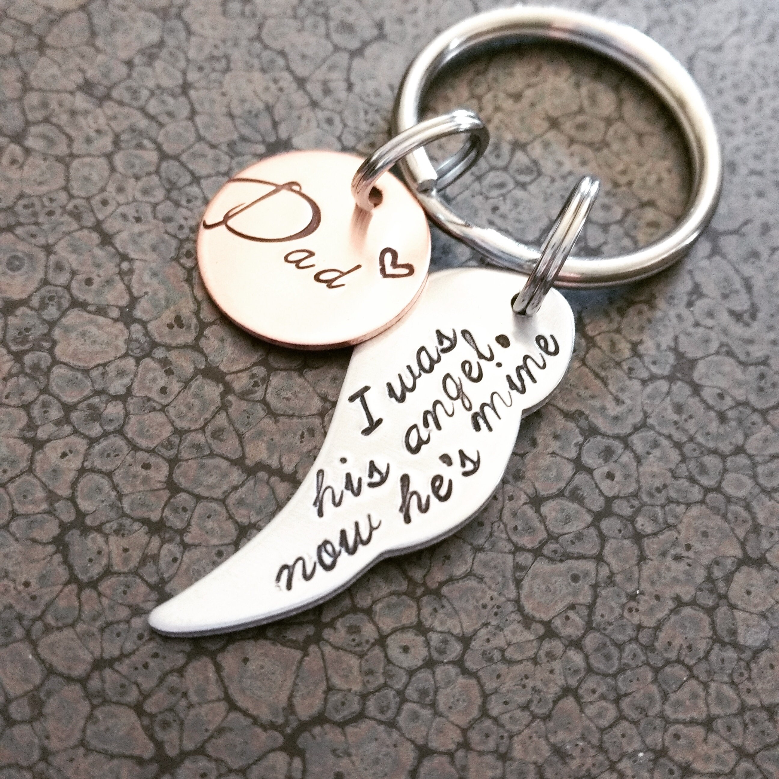 Handmade Memorial Keychain Remembrance Gift for Loss of - Etsy UK