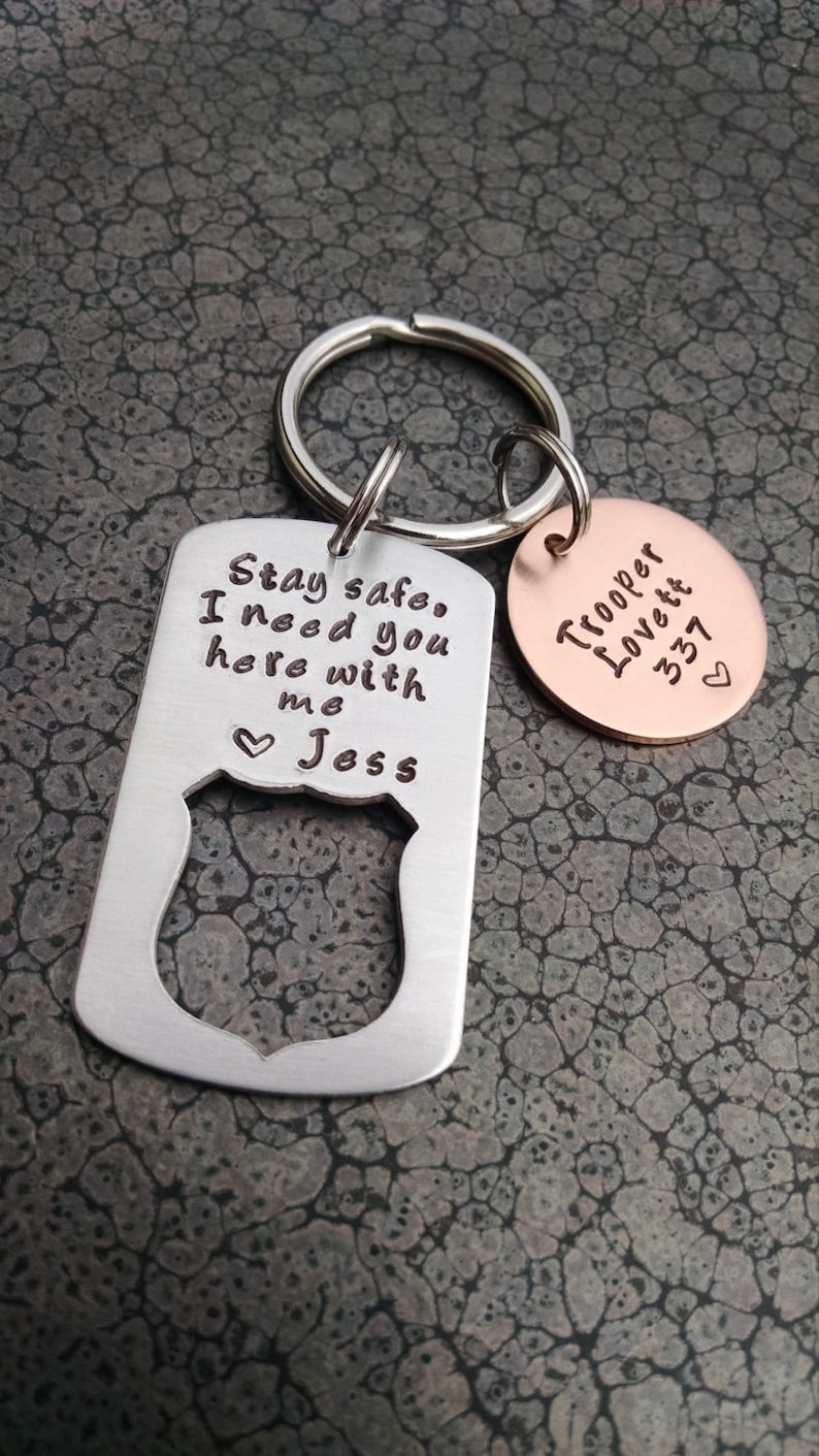 Gift for Police Officer Gift Stay Safe I Need You Here With - Etsy