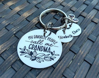 Oma Keychain, Oma Key Fob, Nana, Gigi, Grandma, Grandmother, Granny ...