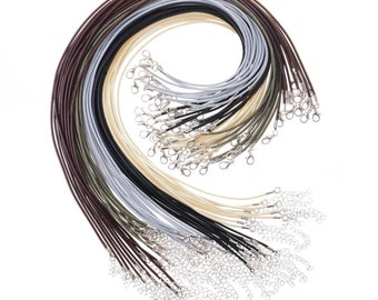 Bulk Necklace Cords Finished Cord Necklaces Assorted Necklaces | Etsy