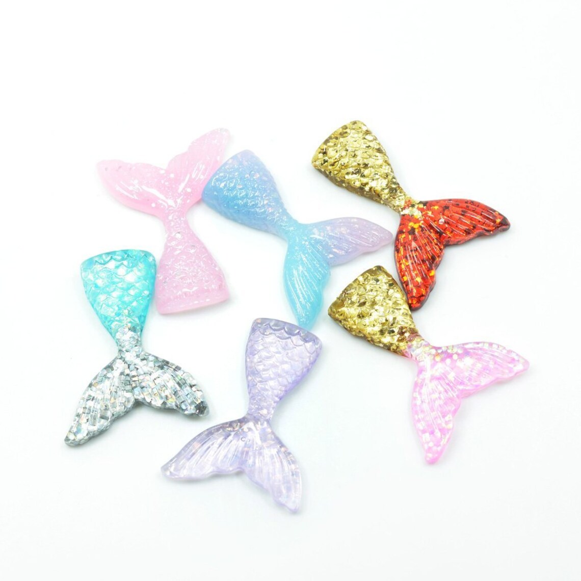 Mermaid Tail Findings Glitter Mermaid Tails Mermaid Party - Etsy