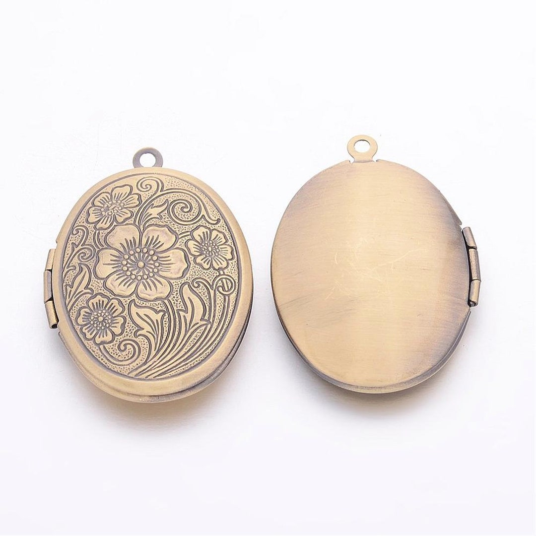 Locket Pendants Picture Lockets Bronze Oval Lockets Wholesale Lockets ...