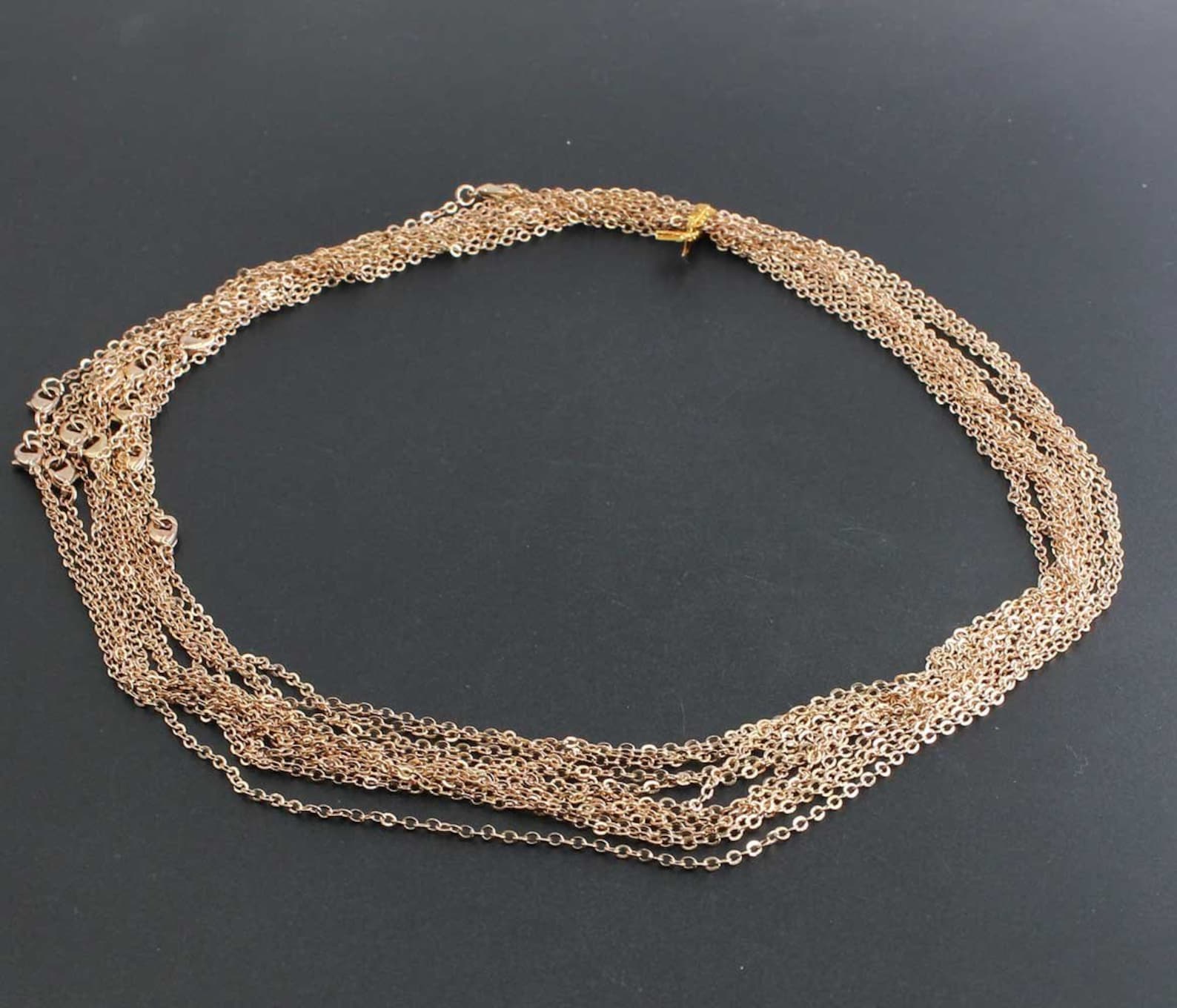 Bulk Chains Bulk Necklaces Wholesale Chains Rose Gold Chains - Etsy