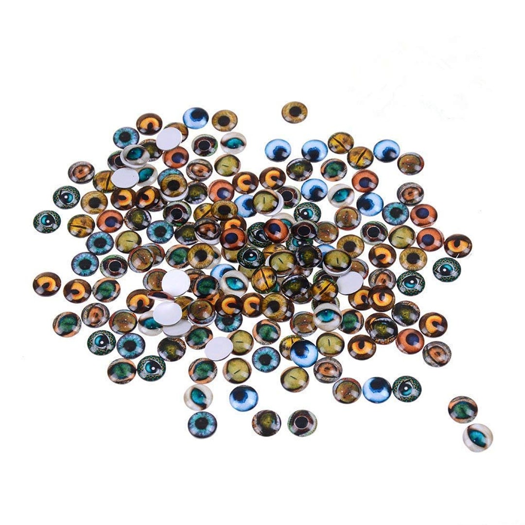 Dragon Eye Cabochons Dragon Eyes Glass Eye Flatbacks Flat Back ...