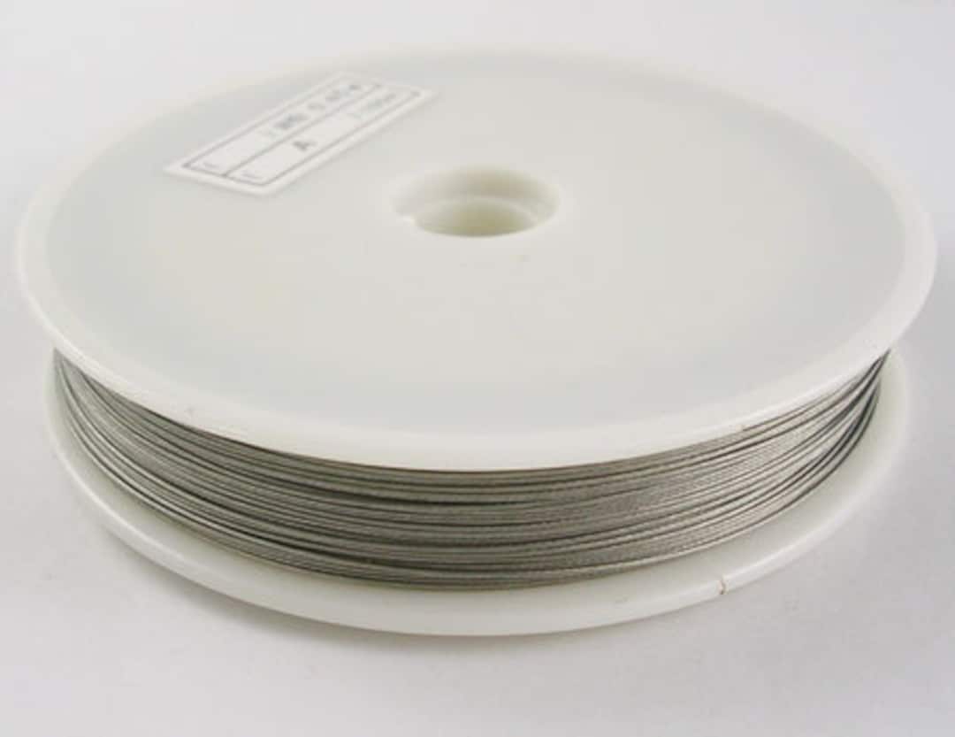 Tiger Tail Wire Silver Jewelry Wire Silver Wire .45mm Wholesale Wire ...