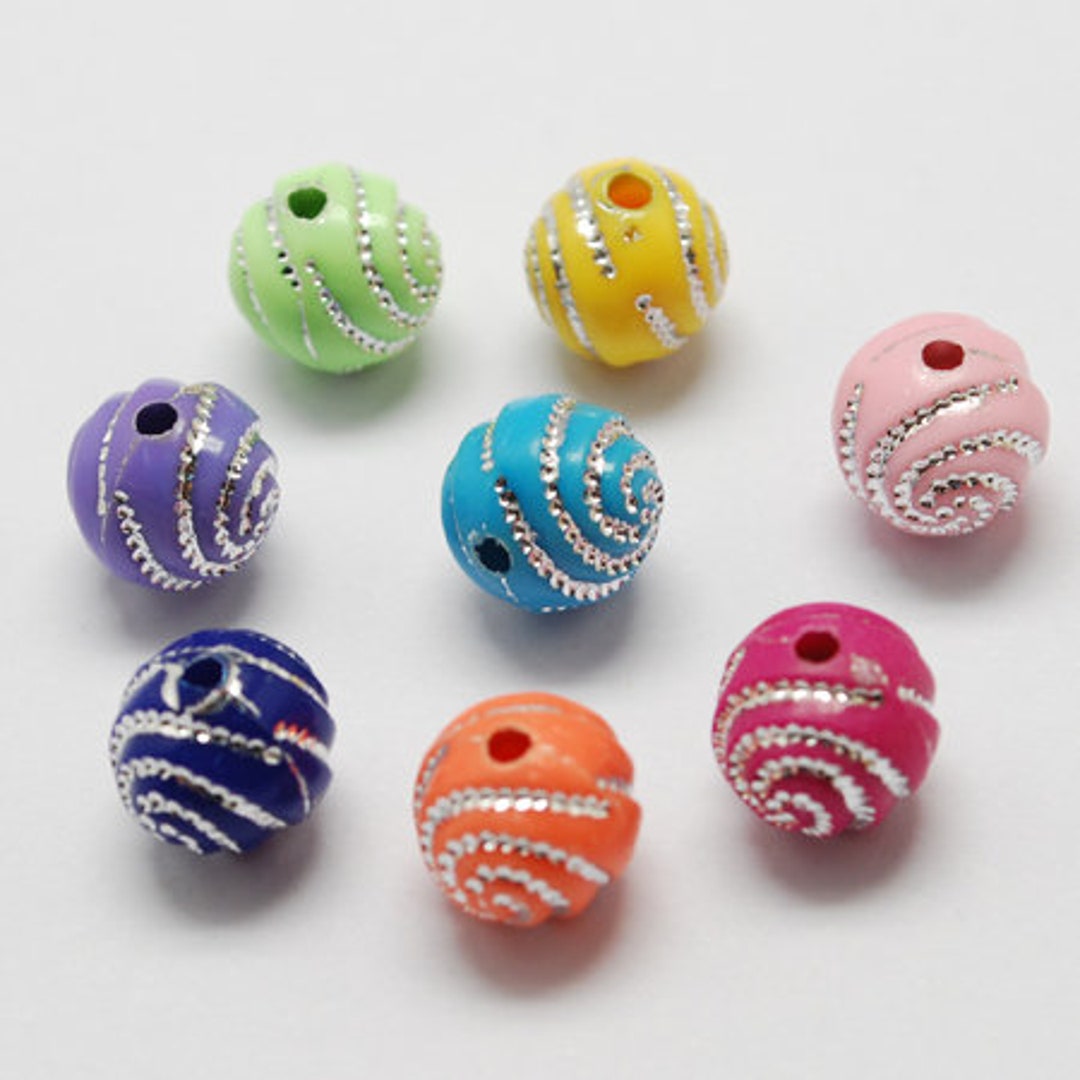Bulk Beads Wholesale Beads Bling Beads Acrylic Beads Rainbow Beads Mix ...