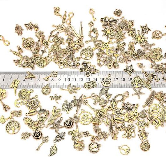 Gold charms bulk store