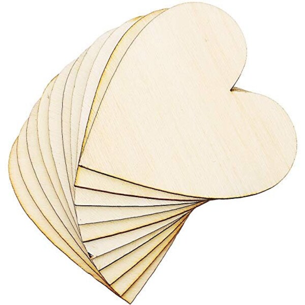 Wooden Heart Shape Blanks - Etsy