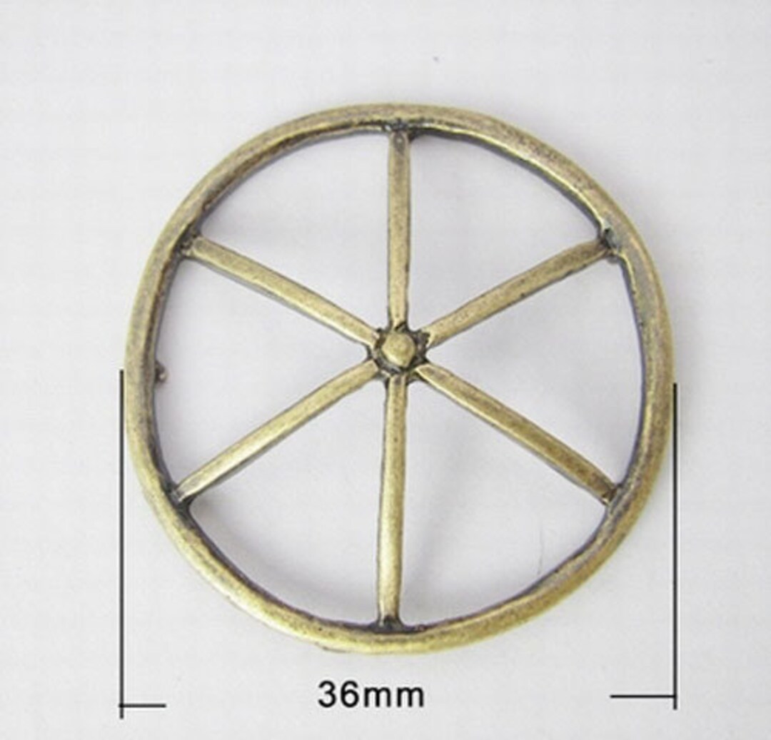 Pendants Connectors Wheel Pendants Antiqued Bronze Connectors Wholesale ...