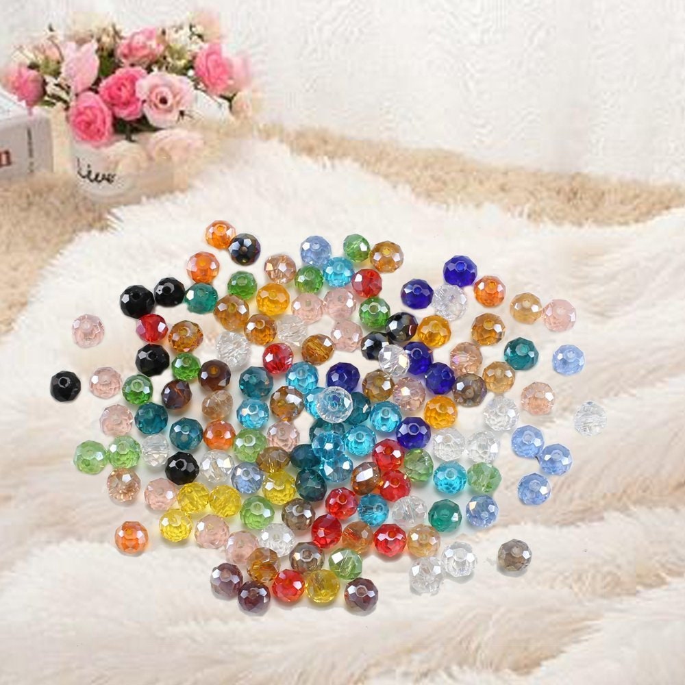 BULK Beads Glass Beads Wholesale Beads Assorted Beads Faceted | Etsy