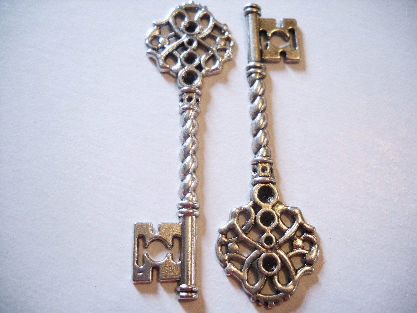 Bulk Skeleton Keys Skeleton Key Pendants Steampunk Keys Silver - Etsy