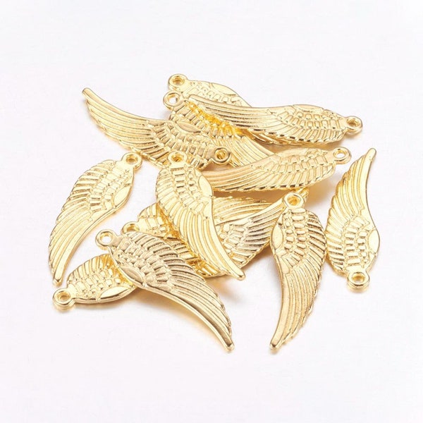 Angel Wing Charm - Etsy