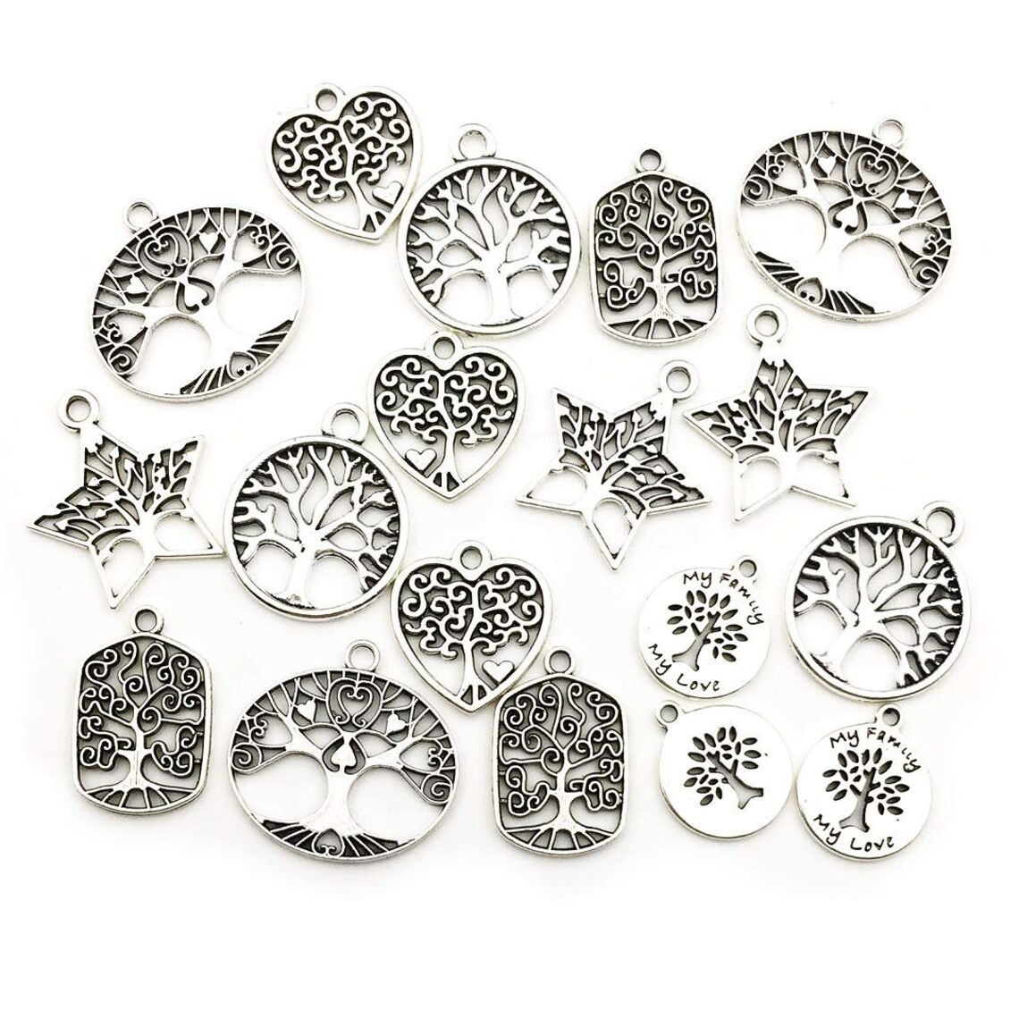 Tree Charms Tree of Life Charms Bulk Charms Wholesale Charms | Etsy