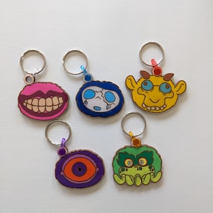 Lords in Black Keychains - Nerdy Prudes Must Die - Hatchetfield - Etsy