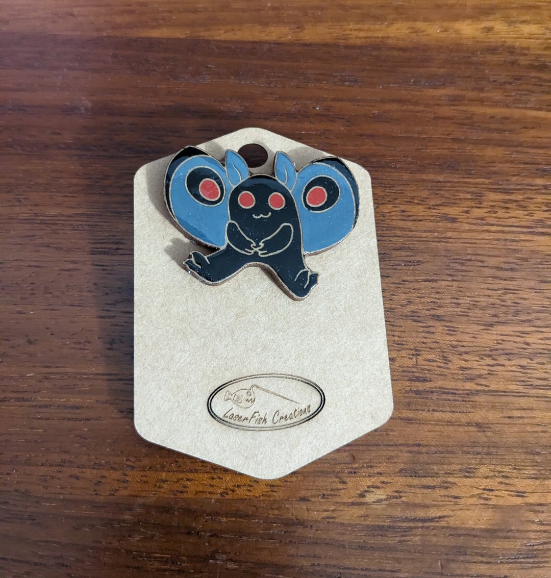 Mothman Pin - Etsy