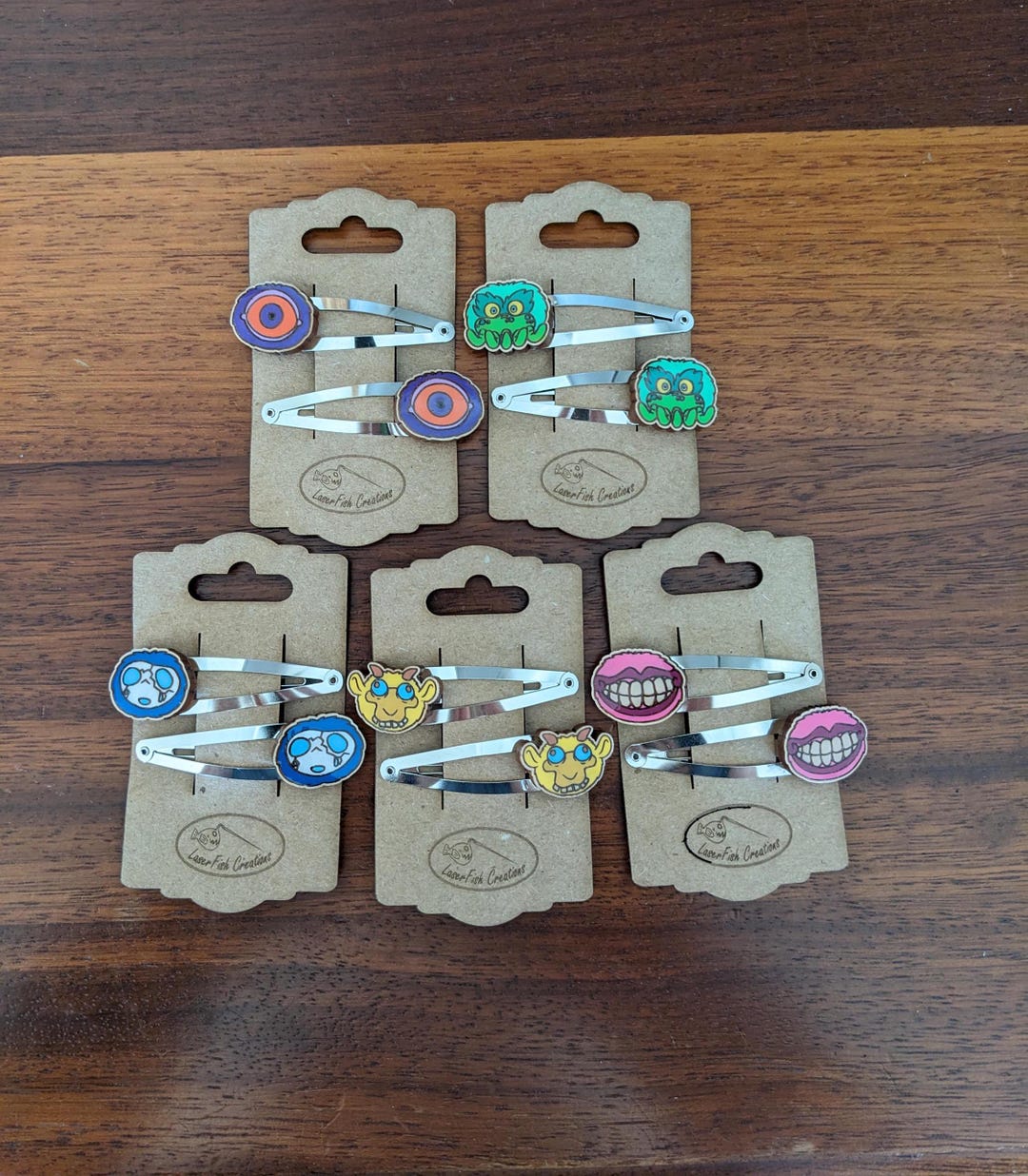 Lords in Black Hair Clips Starkid Hatchetfield - Etsy