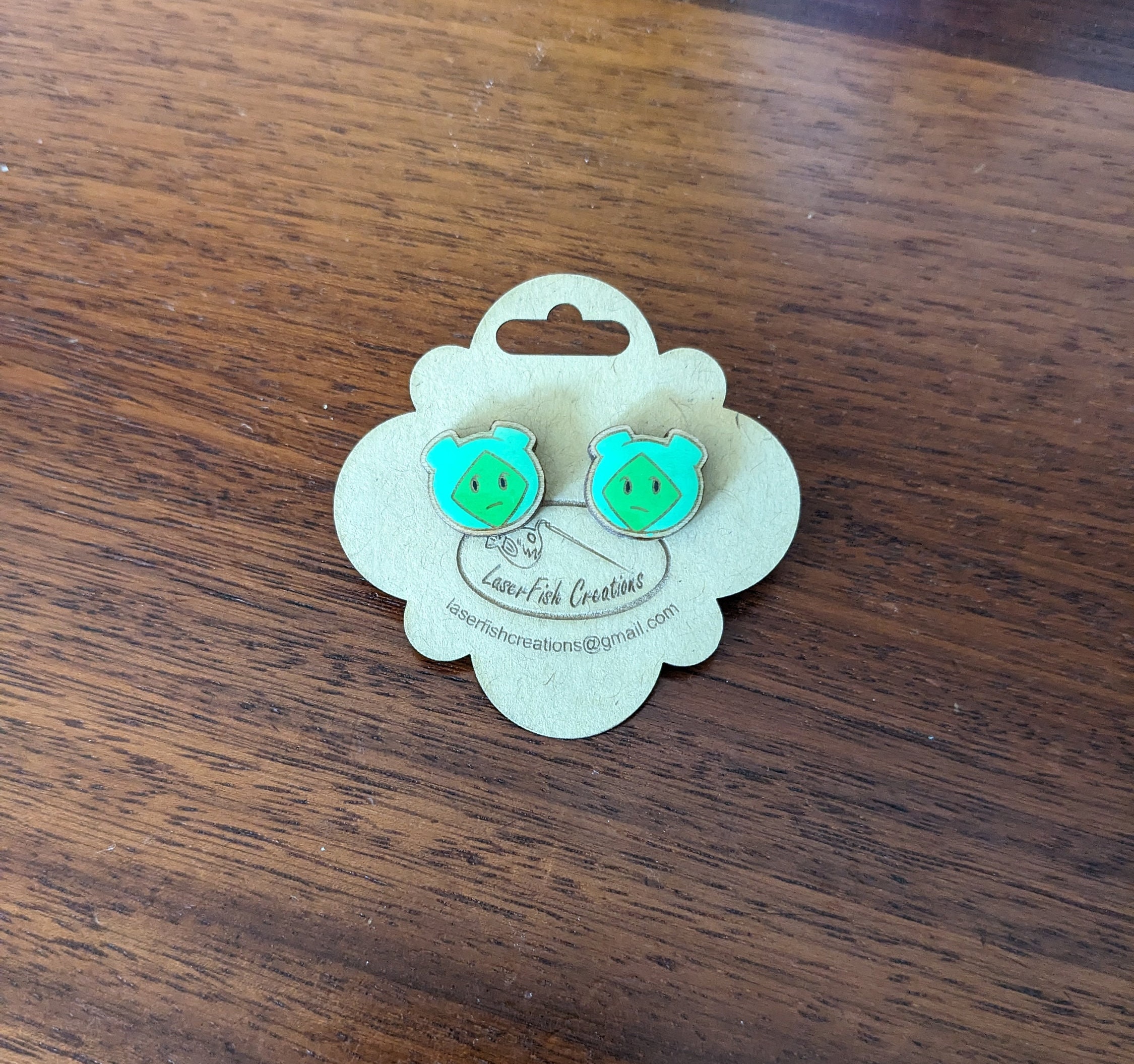 Fern the Grass Demon Adventure Time Earrings - Etsy