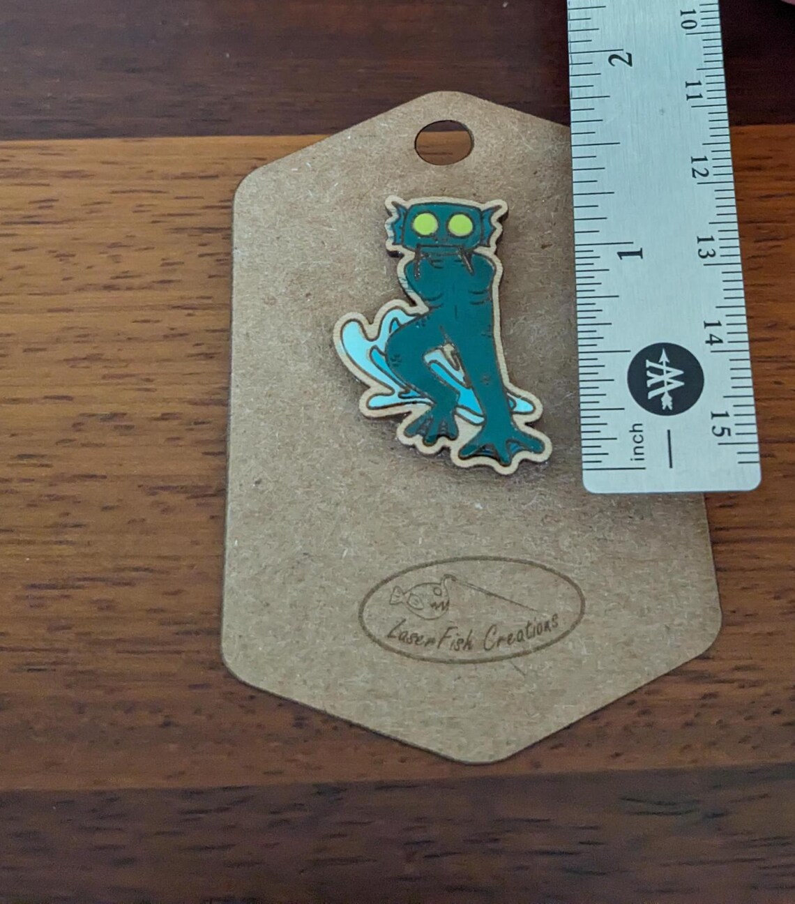 Cryptid Pins the Squonk Trunko Loveland Frogman Cactus Cat Skunk Ape ...