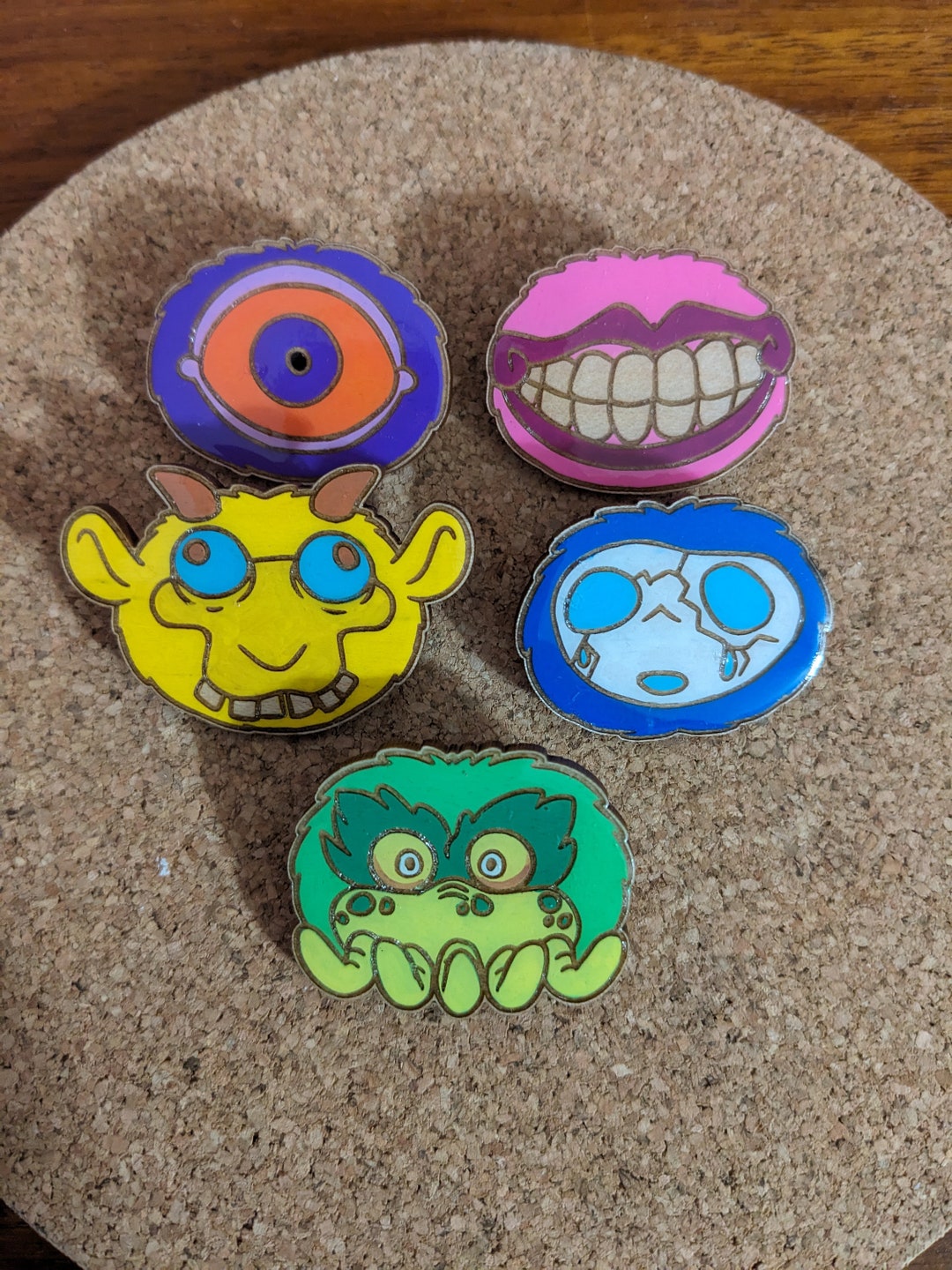 Lords in Black Pins Team Starkid Nerdy Prudes Must Die Nightmare Time Hatchetfield - Etsy