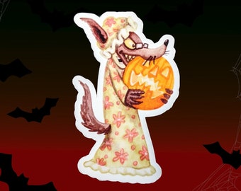 Big Bad Wolf Decal - Etsy