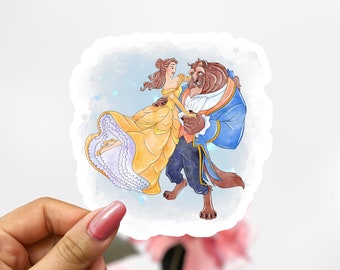 Snow White Sticker, Cartoon Disney Sticker Decal, Princess Snow White ...