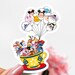 Mickey Mouse & Friends Tea Cup Sticker, Mickey Decal, - Etsy