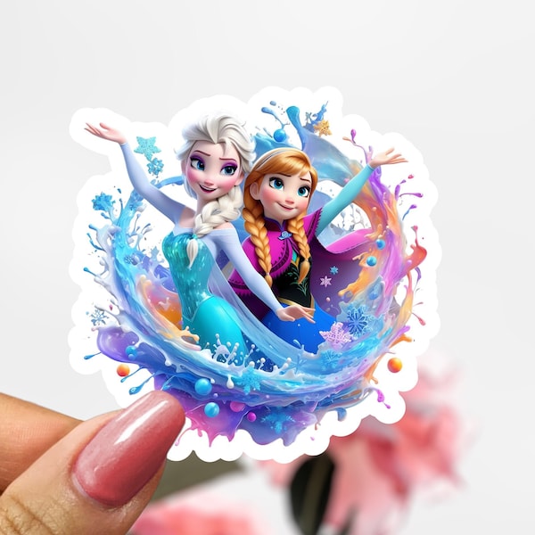Elsa Stickers - Etsy