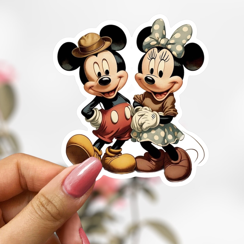 Mickey Mouse Decal - Etsy